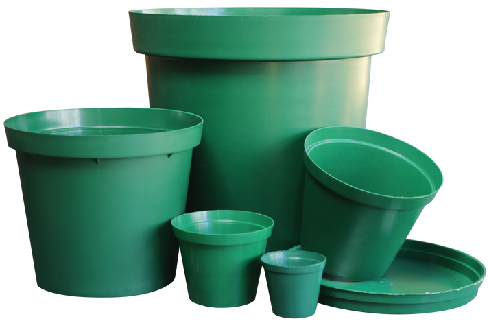 Plastic Pot - Green